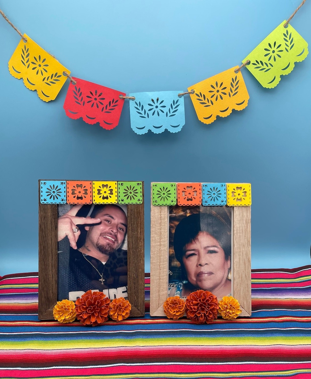 Día De Los Muertos Frame | Rustic Frame | Custom Frame | Day of the ...