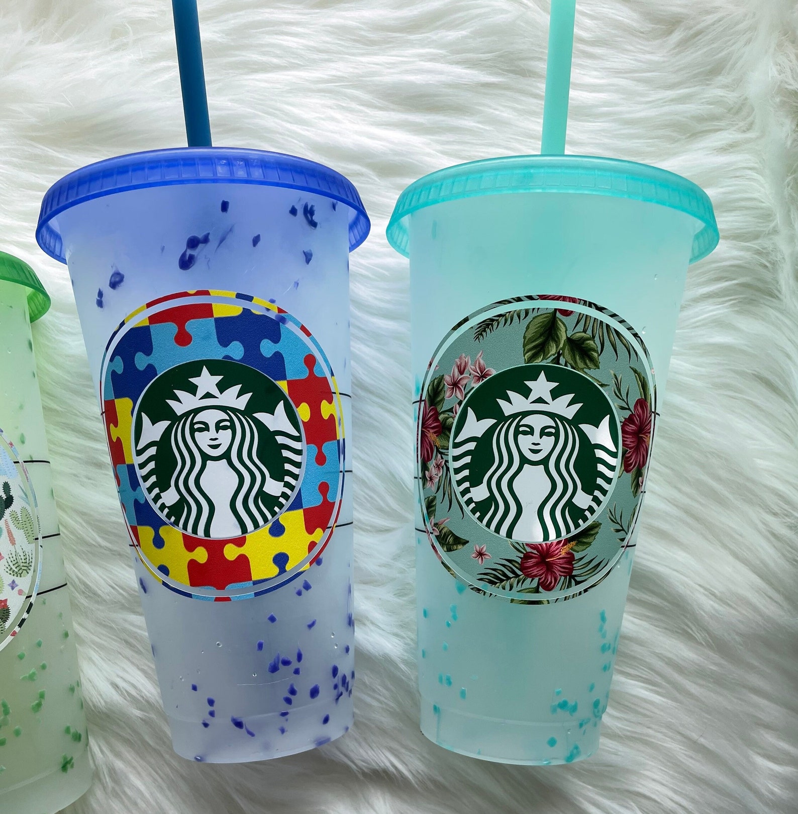 Starbucks Summer 2021 Color Changing Cold Cup | Starbucks Confetti ...