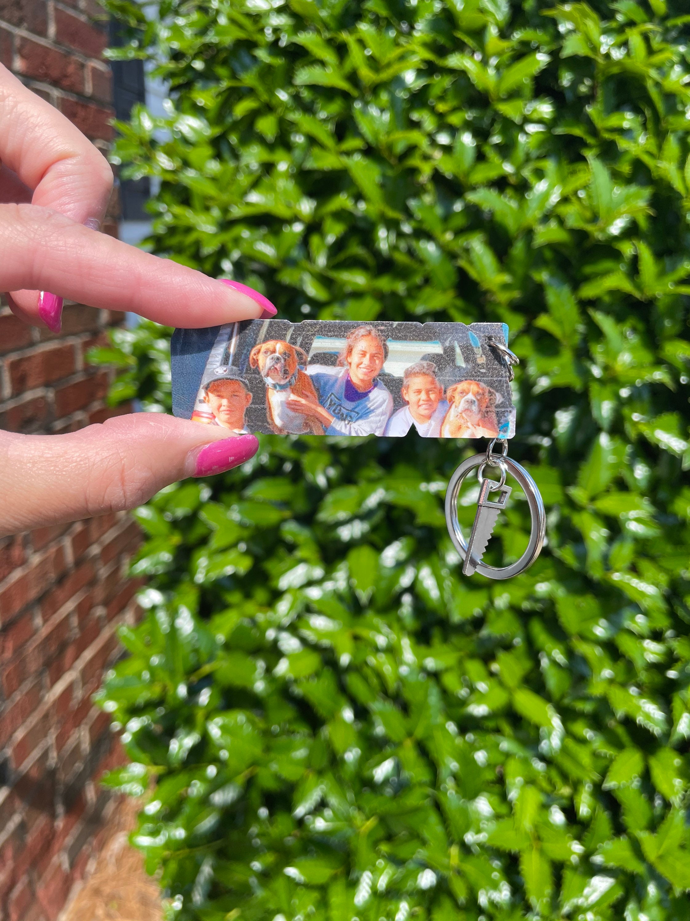 Picture Acrylic Keychains | Personalized Keychains | Dad | Abuelito ...
