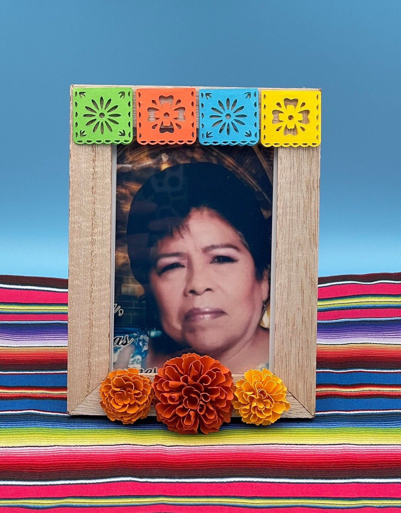 Día De Los Muertos Frame | Rustic Frame | Custom Frame | Day of the ...