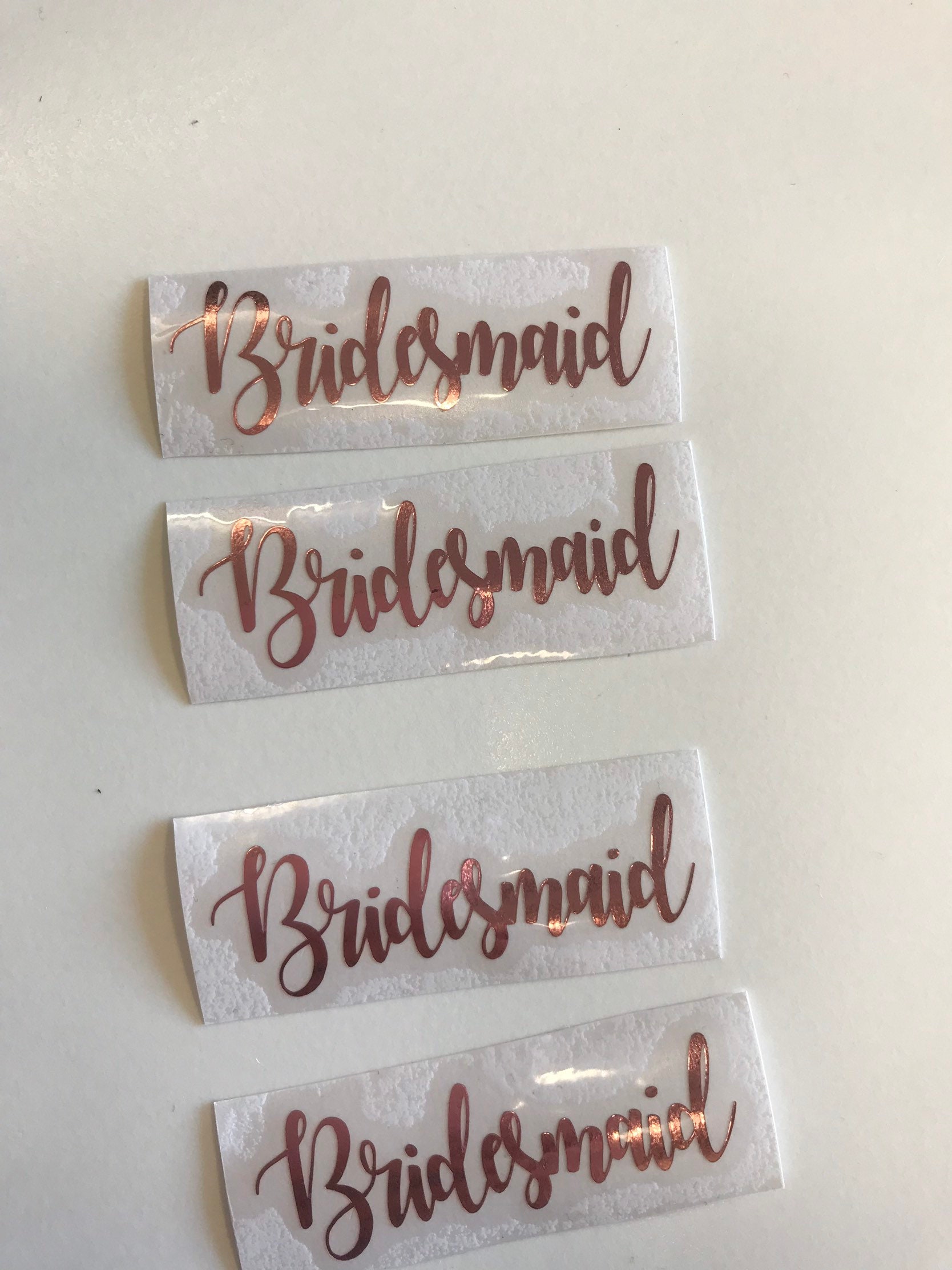 Rose Gold Vinyl Decal Champagne Glass Stickers Personalised - Etsy UK