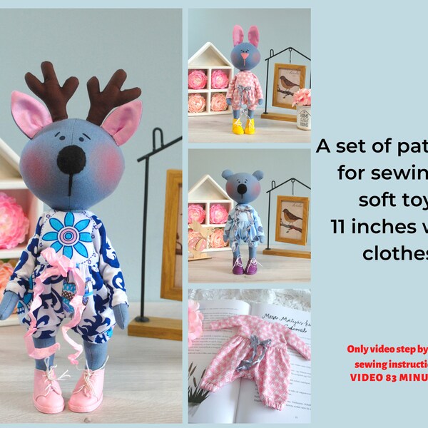 Soft Toy Pattern - Etsy