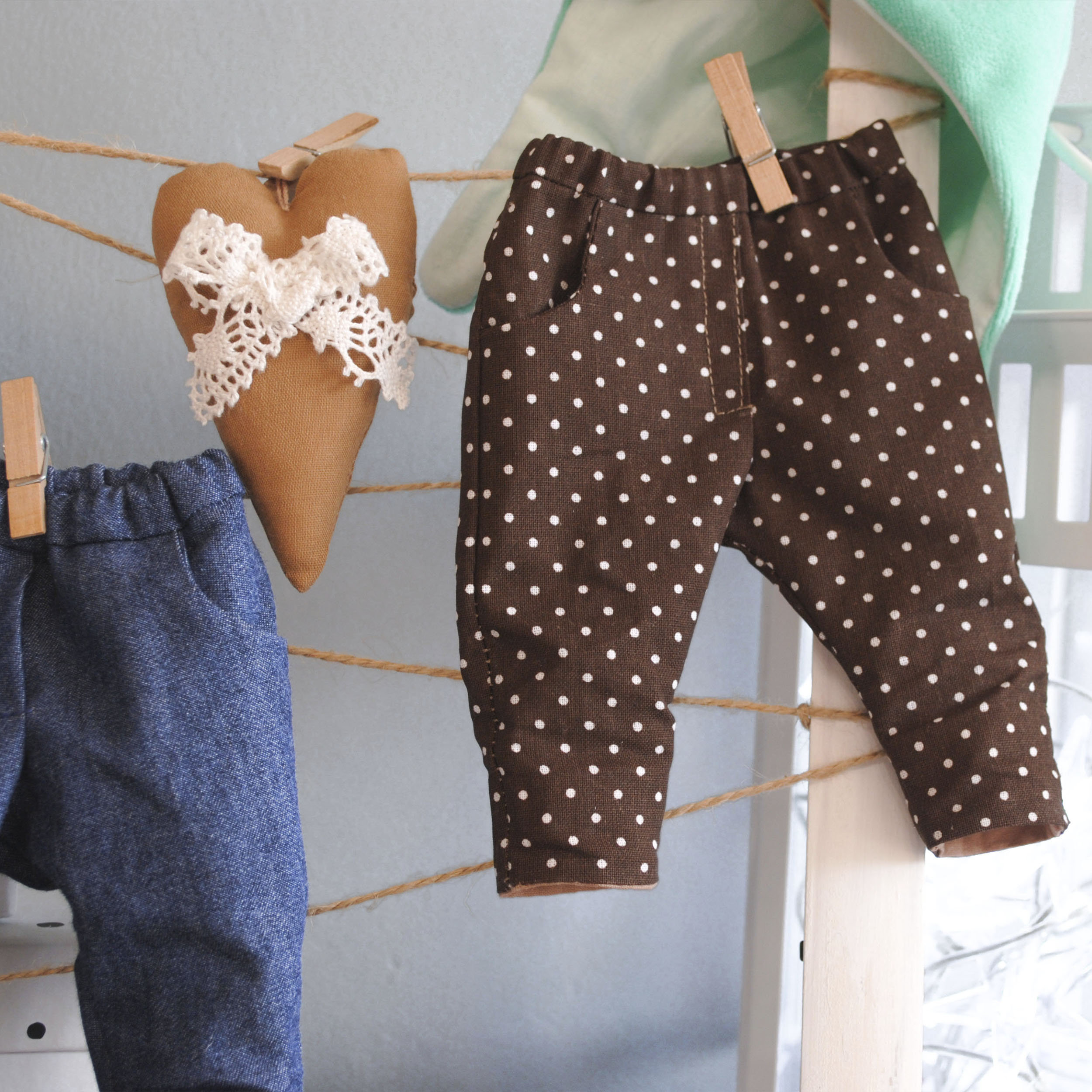 Pattern Pants With Pockets Clothes for Dolls Video Sewing - Etsy