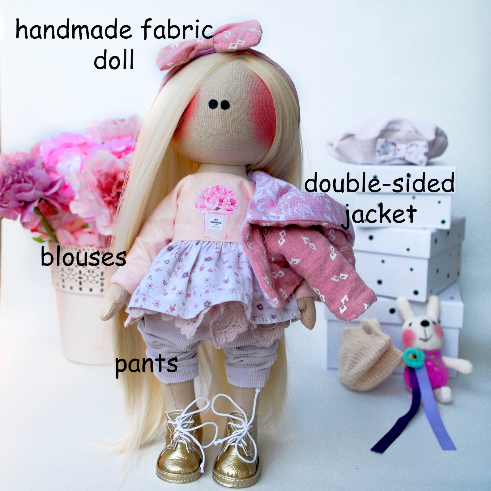 Rag Doll Sewing Pattern. Cloth Doll Pattern Pdf. Rag Doll Pattern Pdf ...