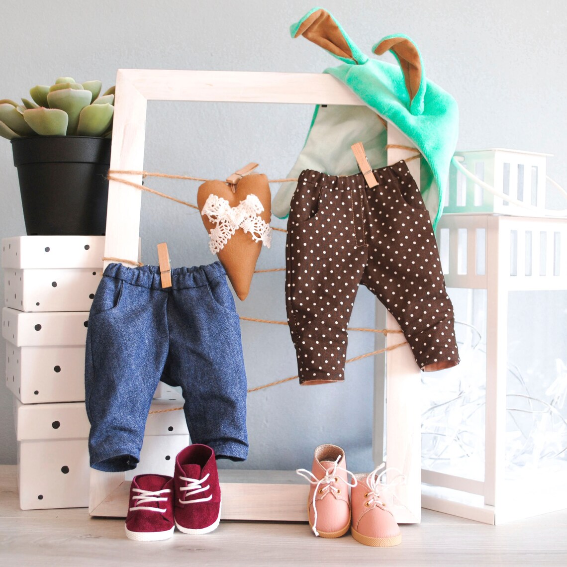 Pattern Pants With Pockets Clothes for Dolls Video Sewing - Etsy