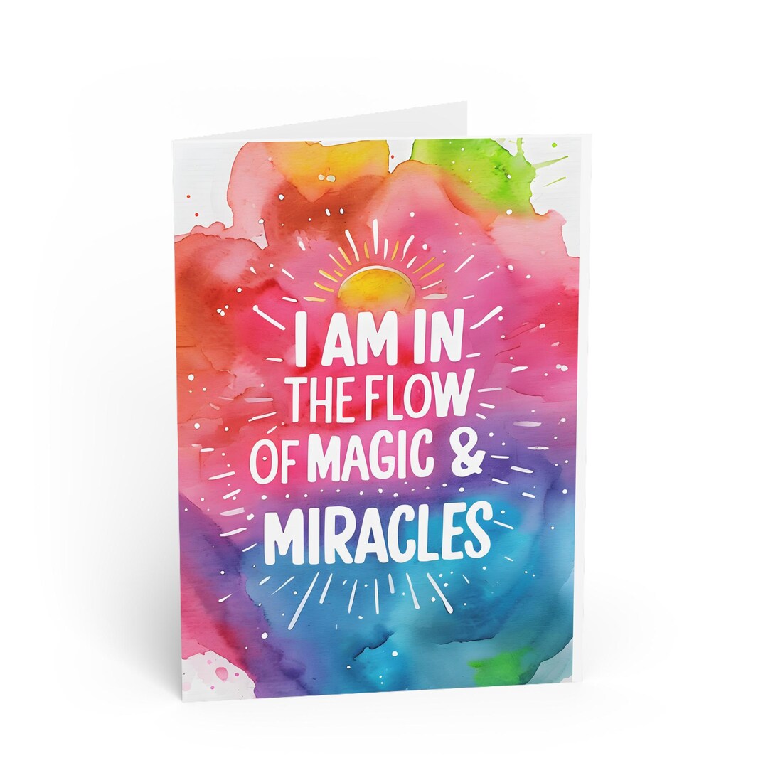 Whimsical Magic Greeting Cards, Inspirational Card Set, Handmade Cards ...
