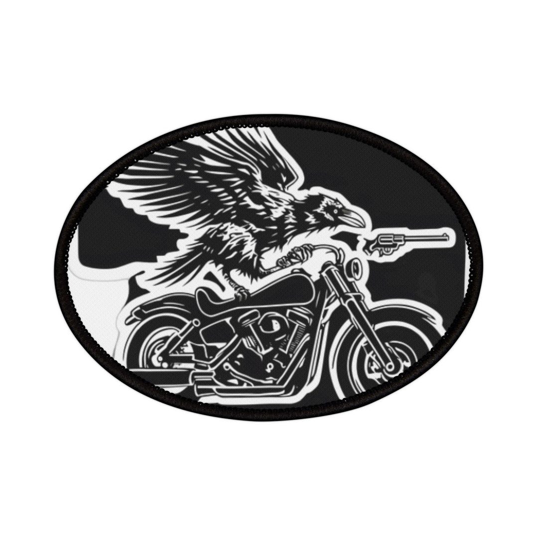 Motorcycle Iron-on Patches for Bikers, Custom Emblems for Jackets, DIY ...
