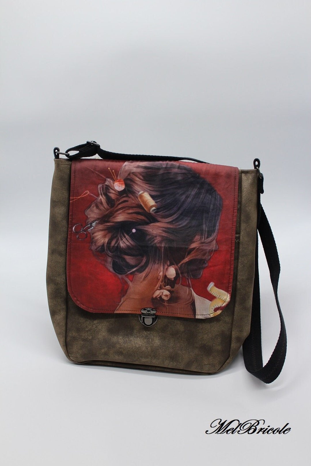 CHLOE Messenger Bag Tutorial Step-by-step Sewing Tutorial Pattern - Etsy