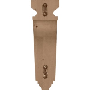 Arts & Crafts Hollow Back Wood Corbel - Etsy