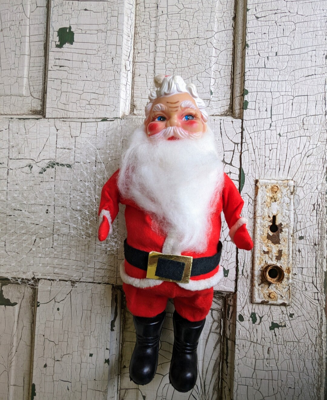 Vintage Rosy Cheeks Santa Clause/whimsical Christmas/st. Nick Doll - Etsy
