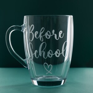 Teachers Etched Glass Gift Set/ Nursery Worker/ Key Worker - Etsy