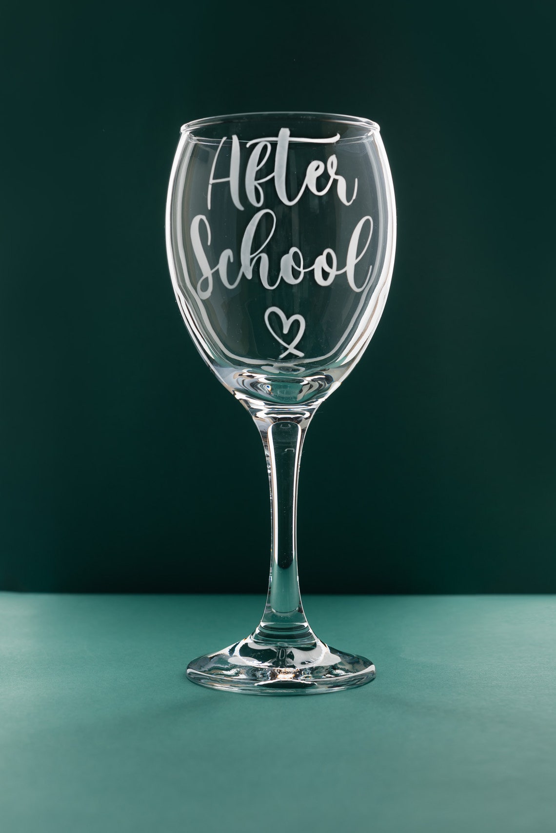 Teachers Etched Glass Gift Set/ Nursery Worker/ Key Worker - Etsy