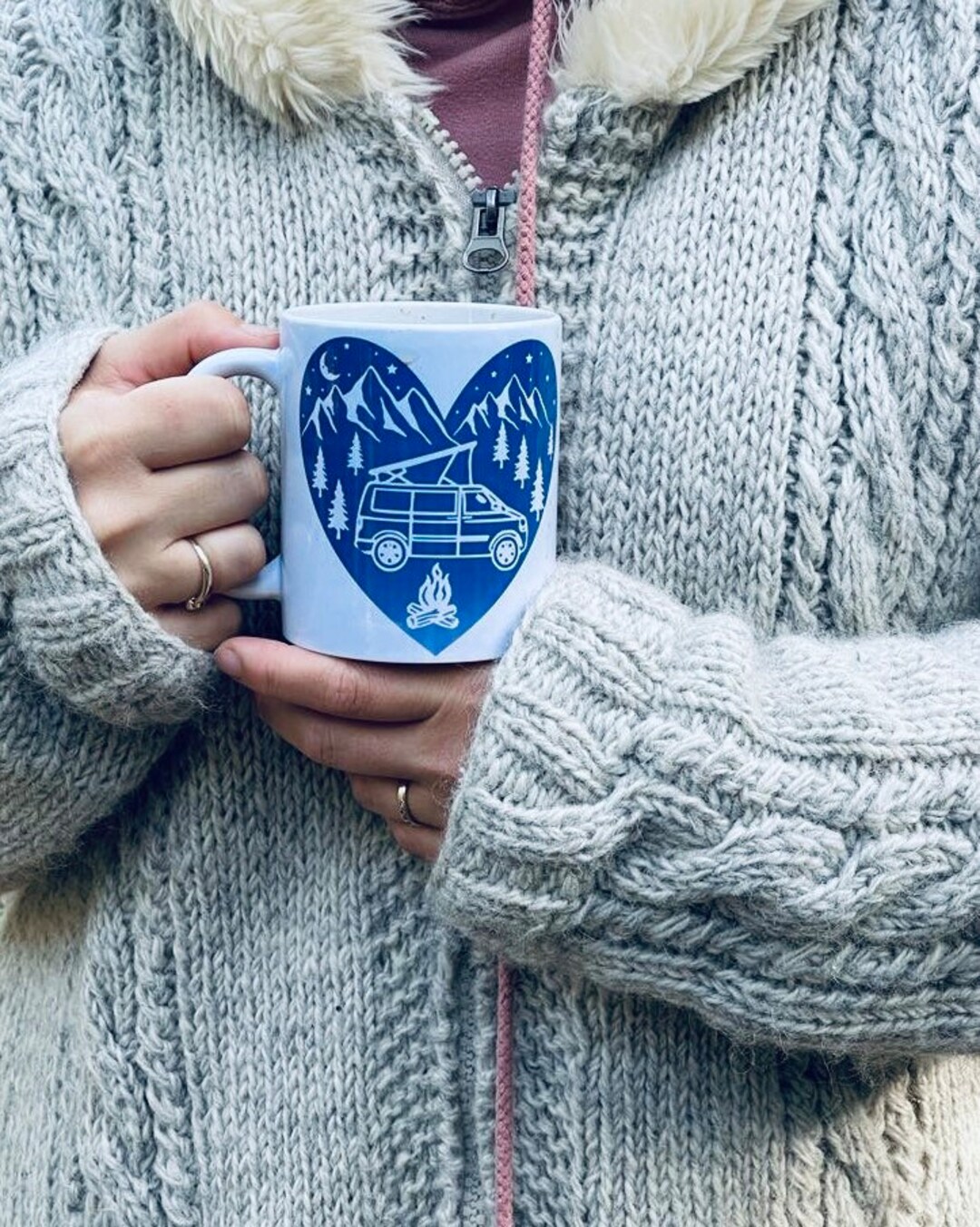 Printed Campervan Mug, VW T4 T5 T6 Mug, Camper Gift, Perfect Mug for a ...