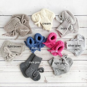 Blue Baby Booties Knit, Baby Boy Crib Shoes Blue - Etsy