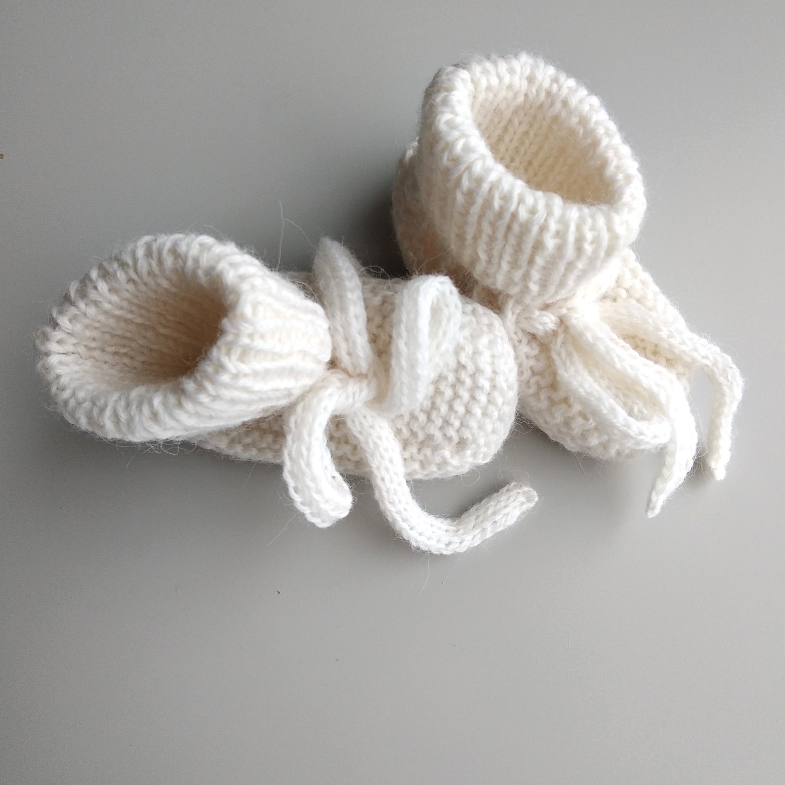 Knit Baby Booties Green Lamb and Alpaca Wool Blend Baby Booty - Etsy