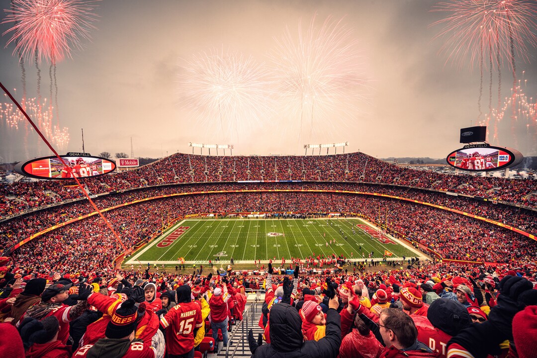 Chiefs Touchdown at Arrowhead Fine Art Photo Print - Etsy