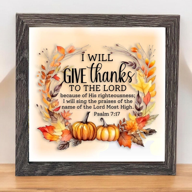 Religious Fall Decor - Etsy