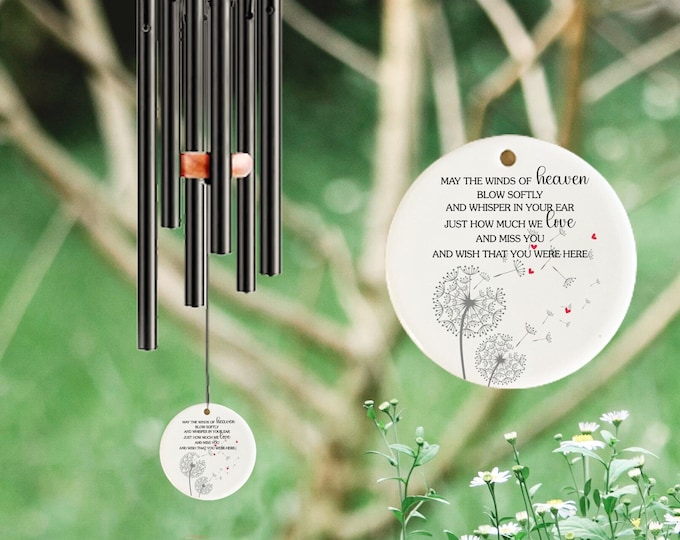 Memorial Wind Chime Personalized Wind Chime Custom Wind Chime ...