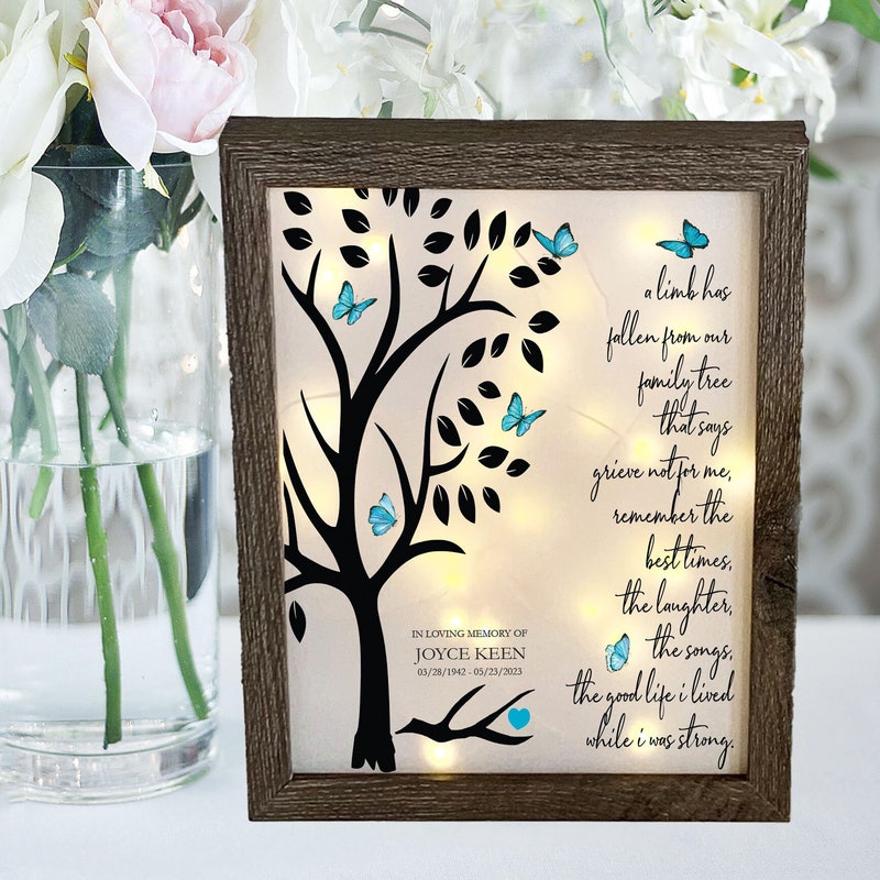 Memory Fallen Box - Etsy