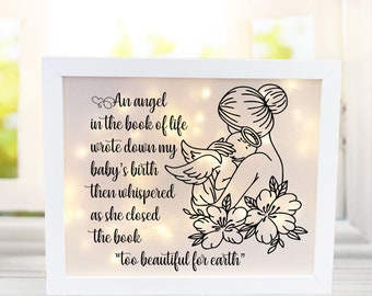 Child Loss Shadow Box - Etsy