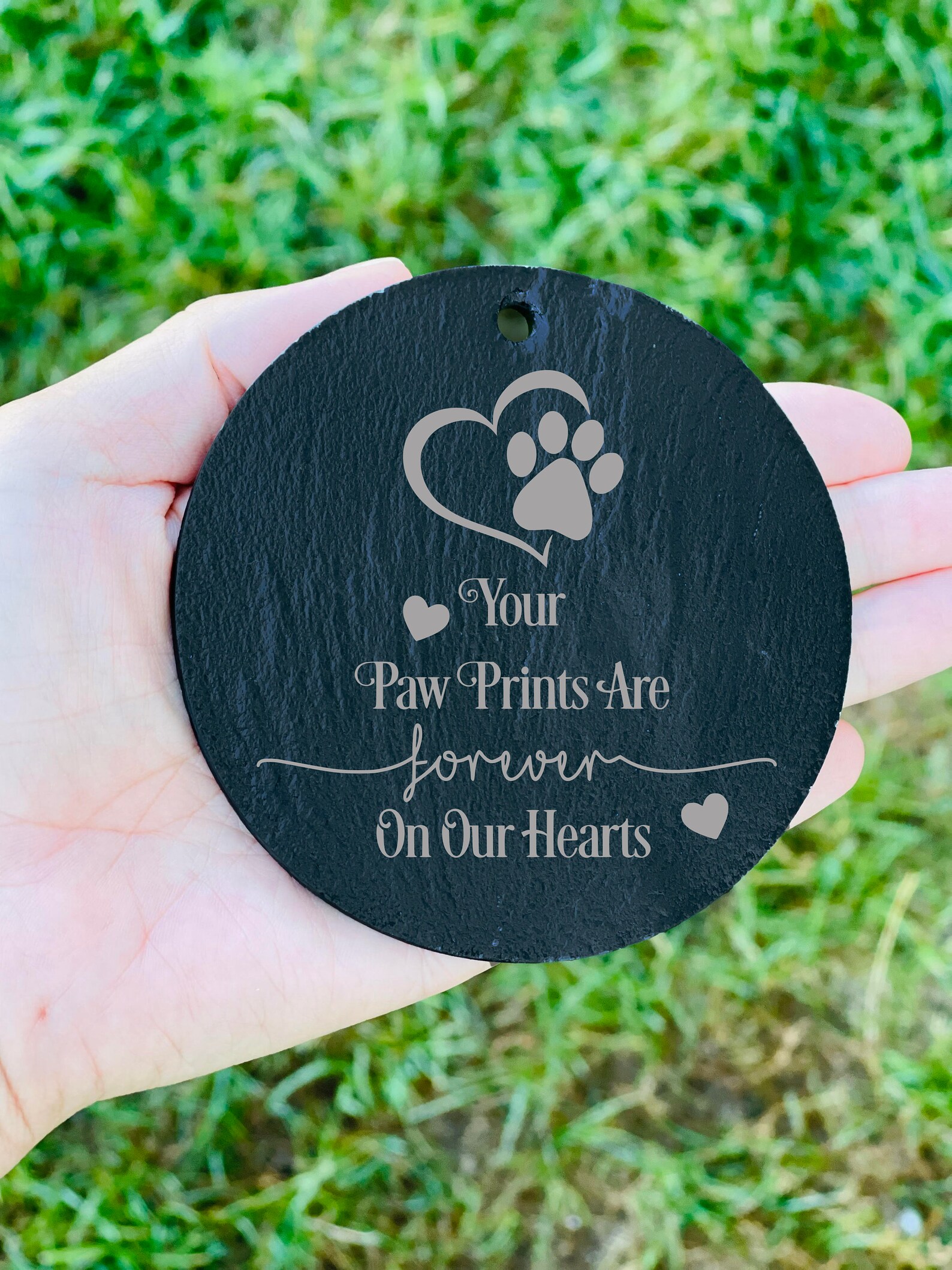 Personalized Pet Memorial Stone Engraved Dog Memorial Slate - Etsy
