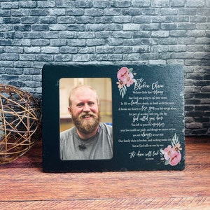 The Broken Chain Poem Photo Frame, Personalized Memorial Picture Frame ...