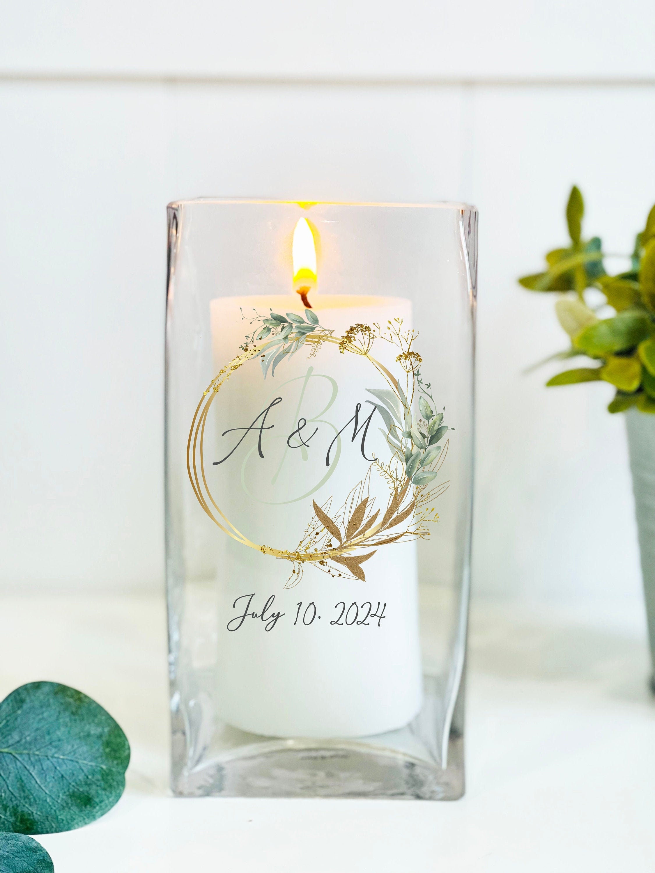 Custom Unity Set for Wedding, Unity Set Personalized, Handmade Unity ...