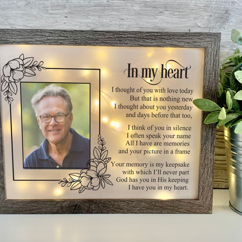 Memorial Shadow Box - Etsy