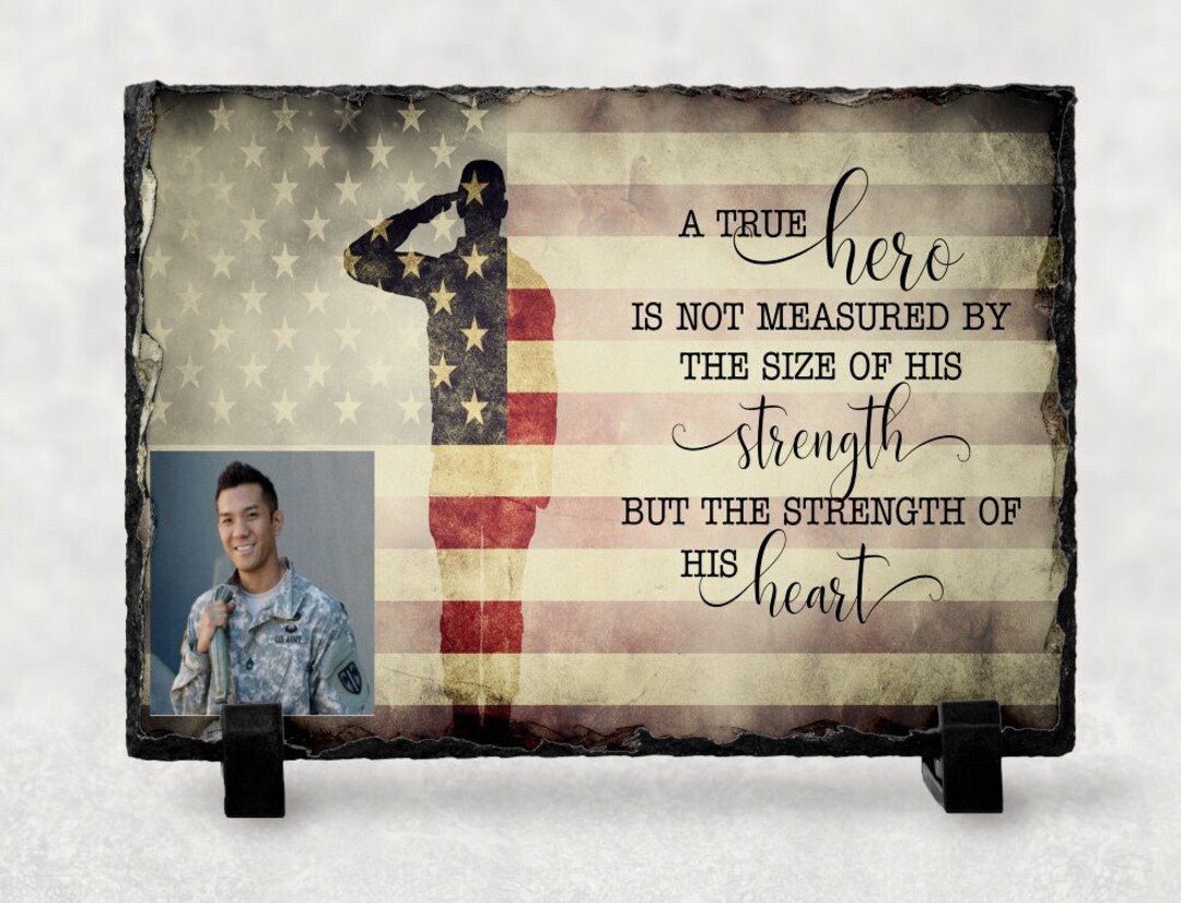 Soldier Memorial, Sympathy Soldier, Soldier Gift, Memorial Frame, Loss ...