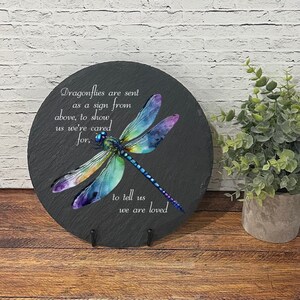 Garden Stone, Temporary Grave Stone for Loss of Loved One, Slate Grave ...