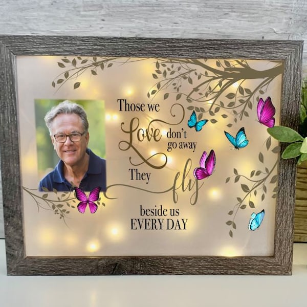 Shadow Box for Lost Loved One - Etsy