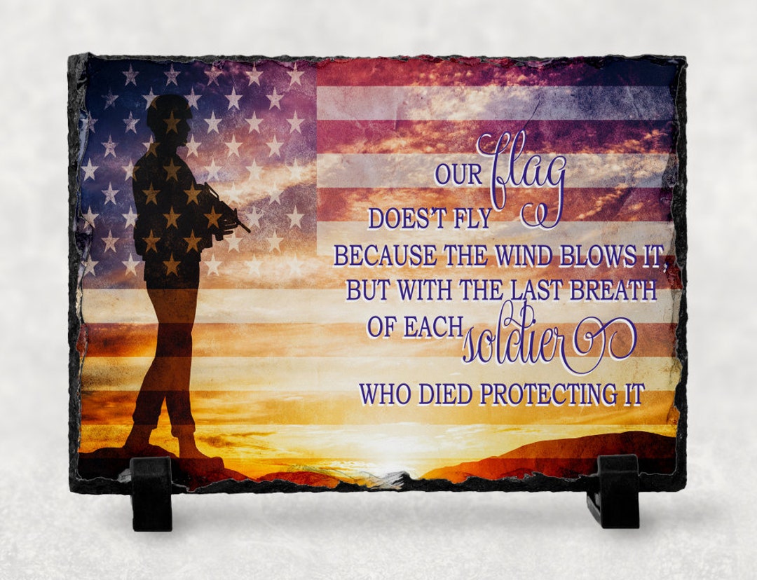 Soldier Memorial, Sympathy Soldier, Soldier Gift, Memorial Frame, Loss ...