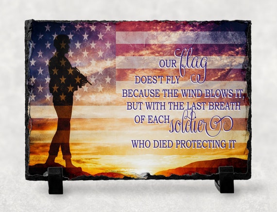 Soldier Memorial Sympathy Soldier Soldier Gift Memorial | Etsy