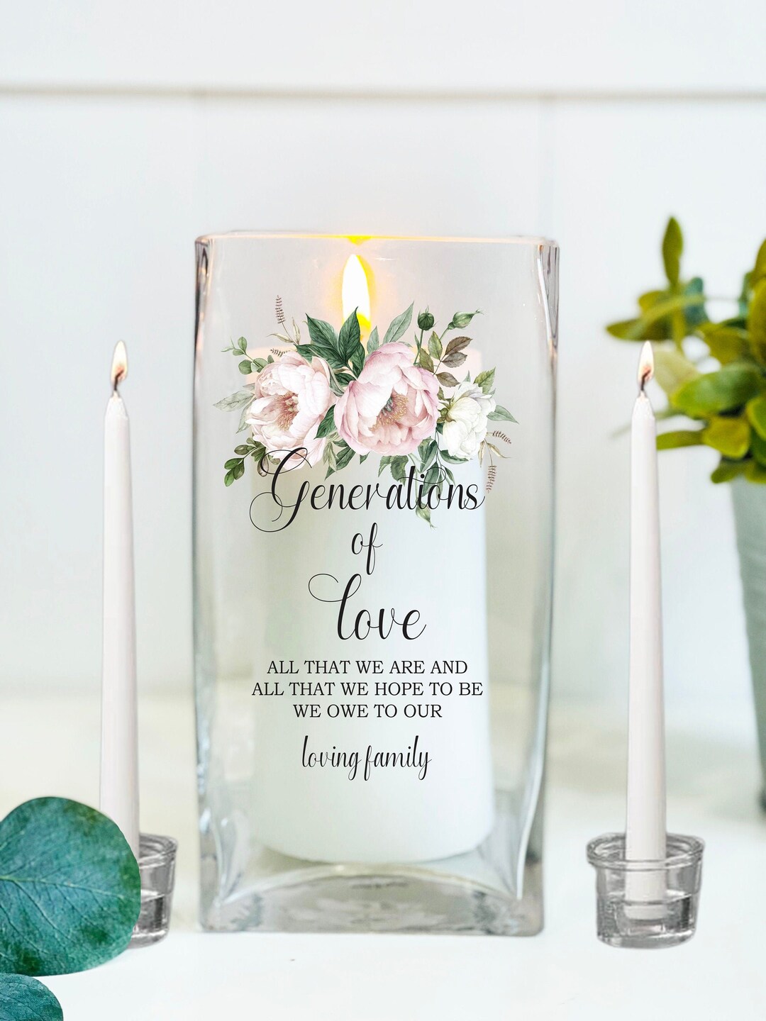 Custom Unity Set for Wedding, Unity Set Personalized, Handmade Unity ...