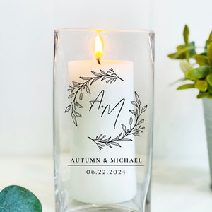 Family Unity Candle Set, Blended Family Unity Ceremony, Custom Unity ...