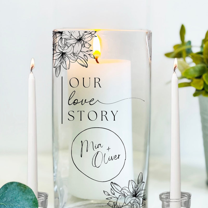 Unity Candle Set - Etsy