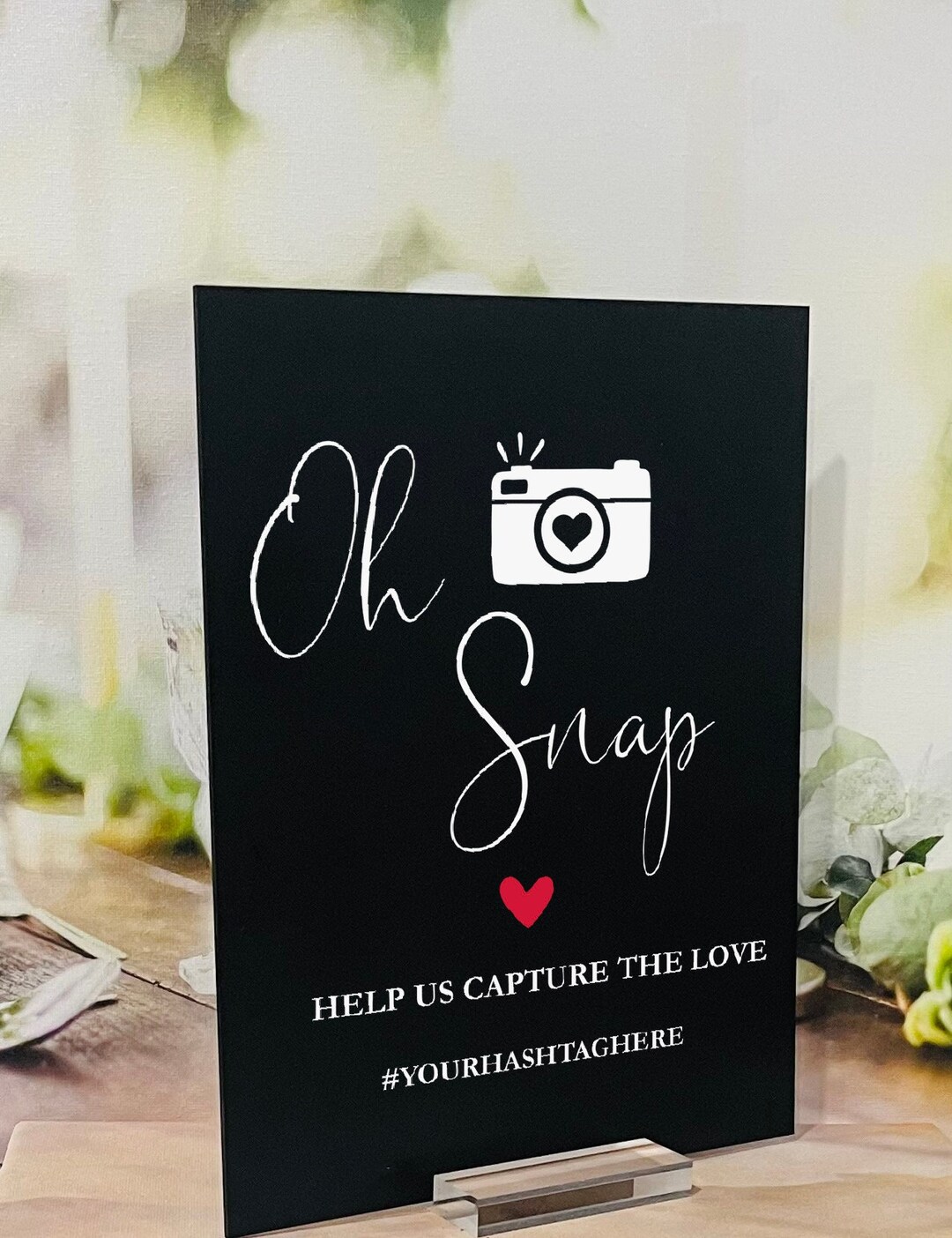 Help Us Capture the Love Social Media, Wedding Hashtag Sign, Wedding ...