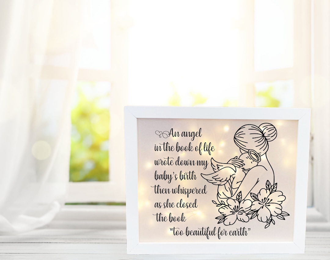 Pregnancy Loss, Miscarriage, Child Loss, Sympathy Gift, Memorial ...
