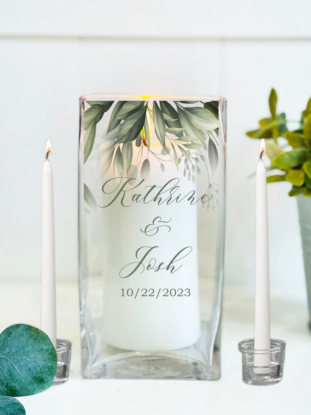 Custom Unity Set for Wedding, Unity Set Personalized, Handmade Unity ...