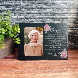 The Broken Chain Poem Photo Frame, Personalized Memorial Picture Frame ...