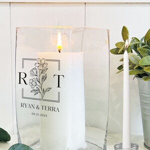 Family Unity Candle Set, Blended Family Unity Ceremony, Custom Unity ...