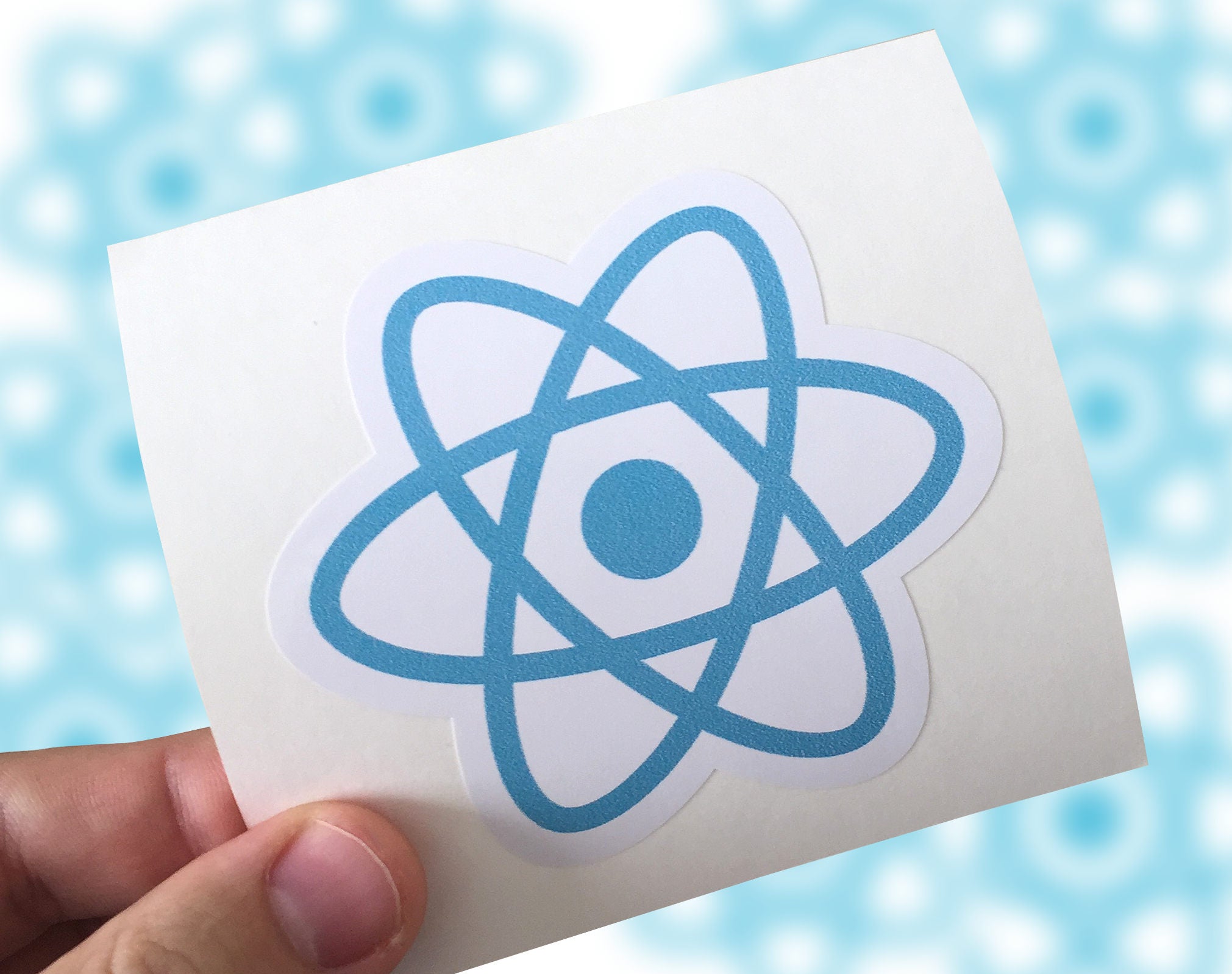 React Sticker React Laptop Sticker React JS Sticker | Etsy