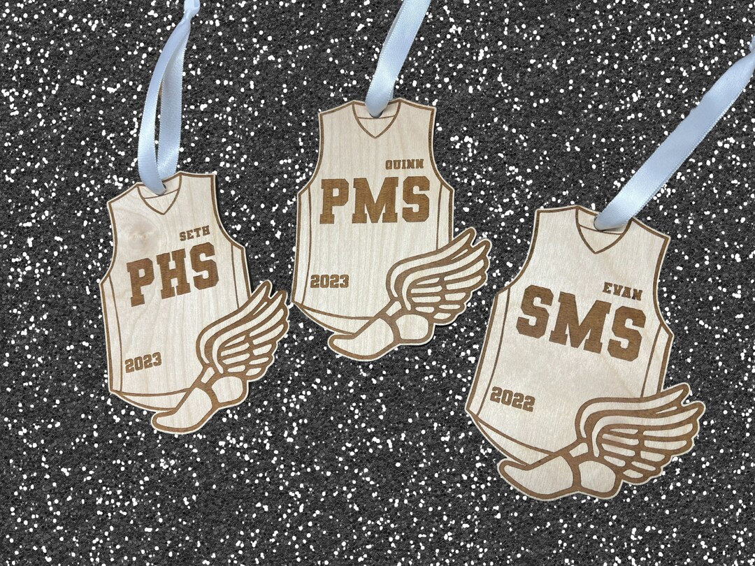 Track Ornament, Track and Field Gifts, Runner Ornament Personalized ...