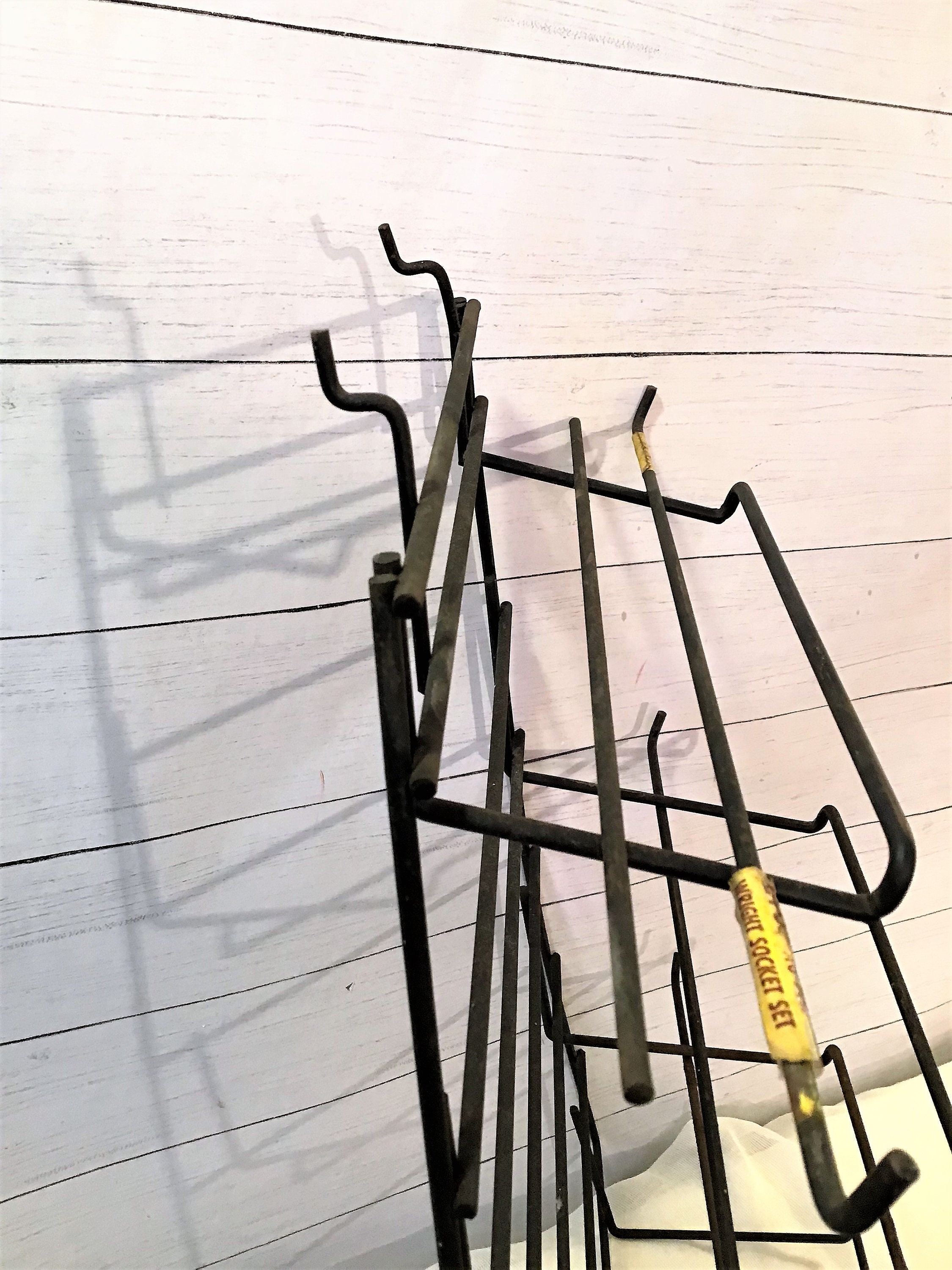 Vintage Peg Board Wrench Rack - Etsy