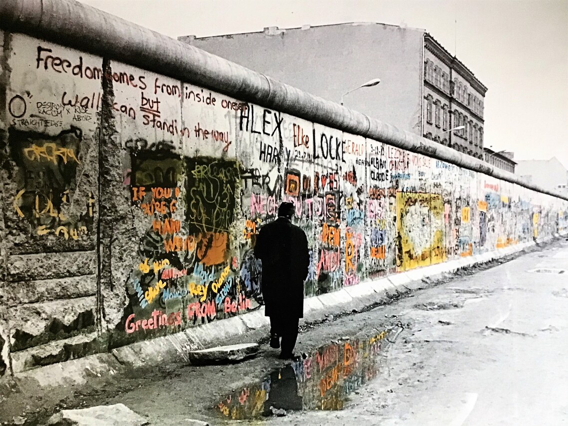 Fine Art Photograph Berlin Wall by Garry Seidel - Etsy