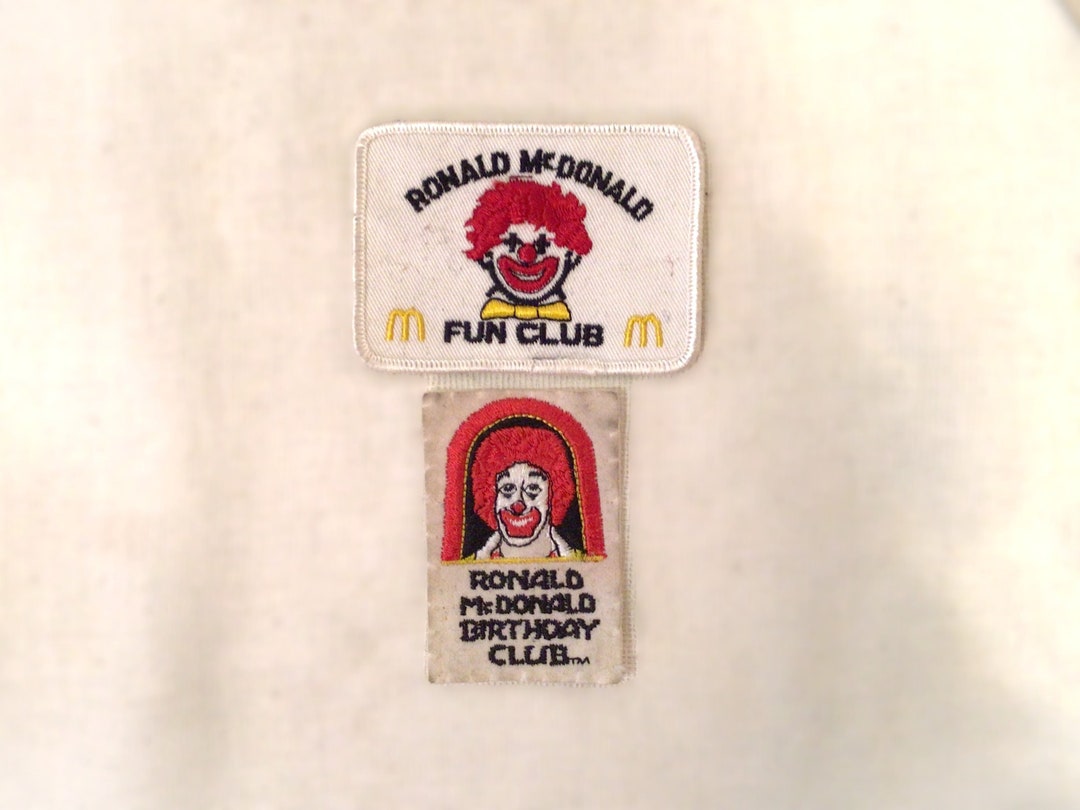 Vintage Mcdonald's Restaurant Uniform Patches - Etsy
