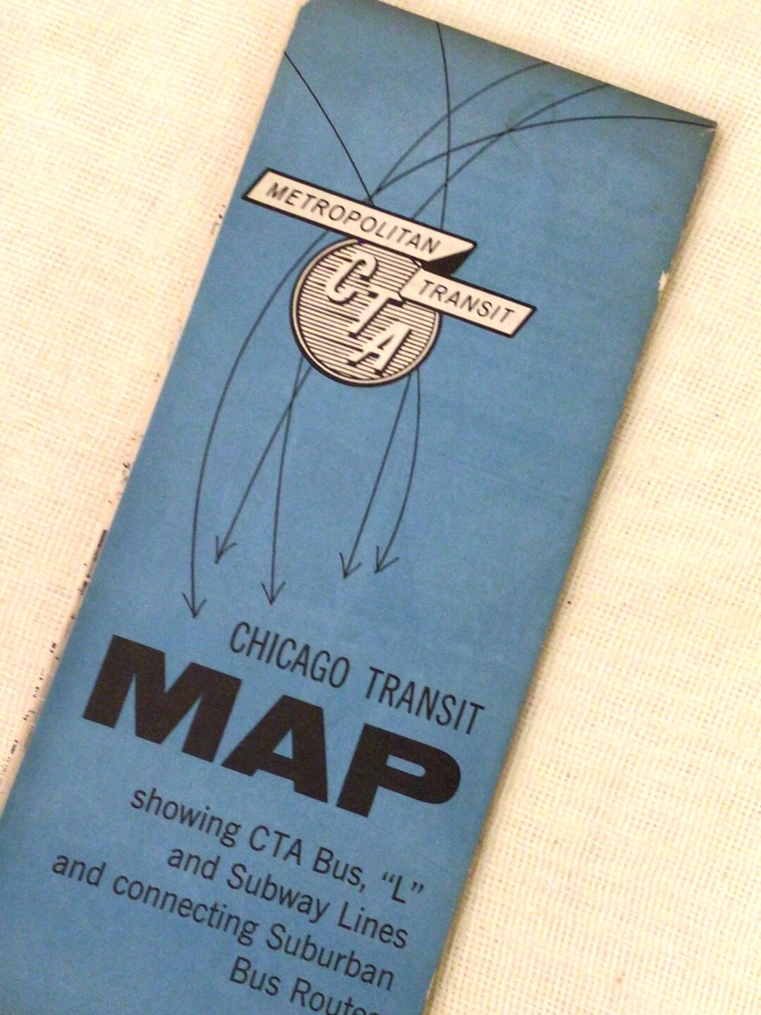 1959 Chicago Transit Map - Etsy