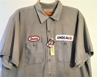 Mechanic Shirt Vintage | Etsy