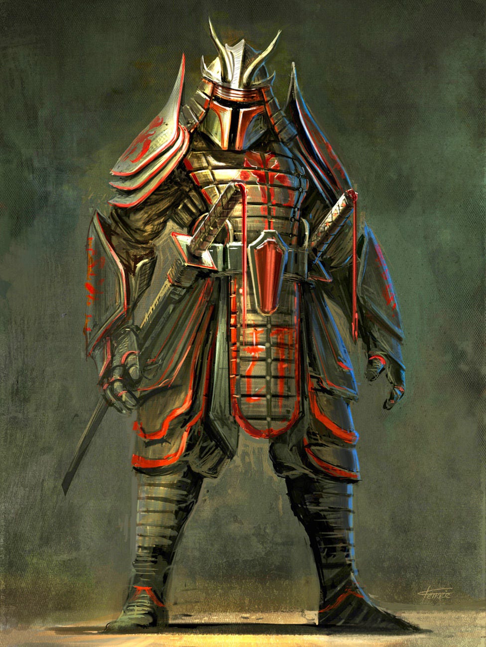 STAR WARS Samurai Boba Fett - Etsy México