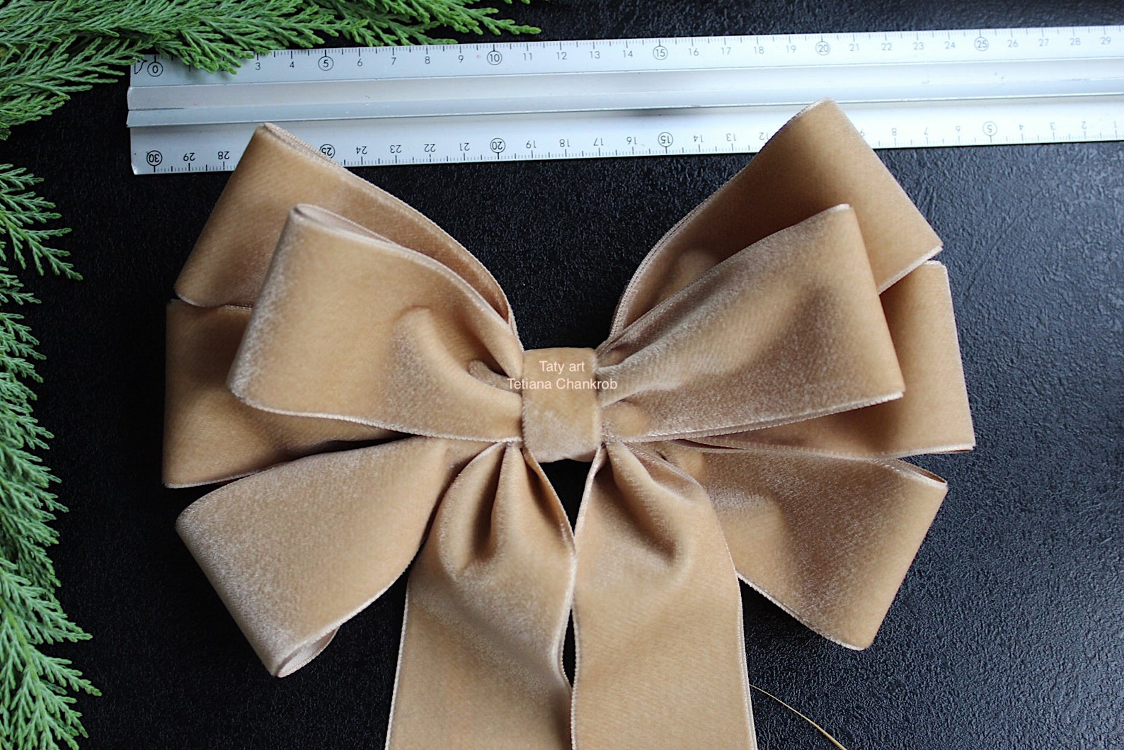 9 Velvet Bow Ties/velvet/christmas Bow/xmas Velvet/wreath Bow/red Velvet Bow/christmas Ornament ...